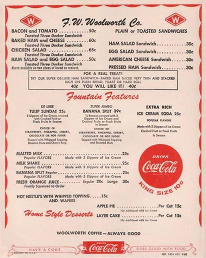 30 vintage fast food menus that are pure nostalgia - Kate Knows